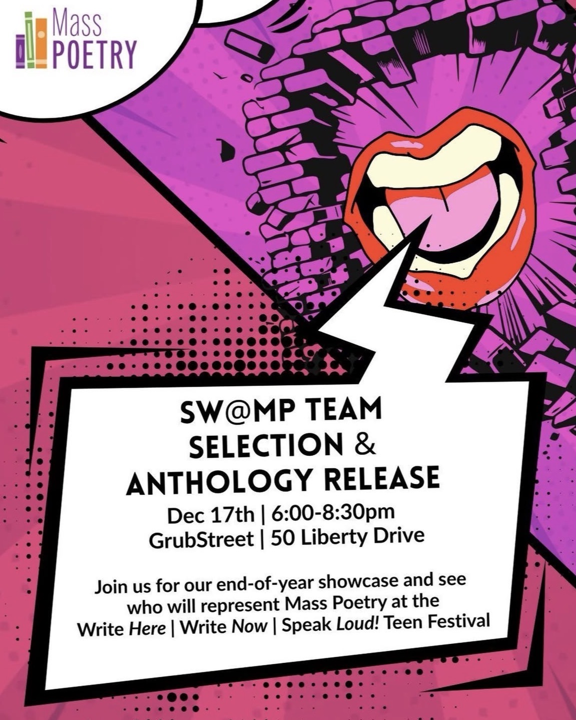 Mass Poetry | Mass Poetry envisions a world where poetry catalyzes ...